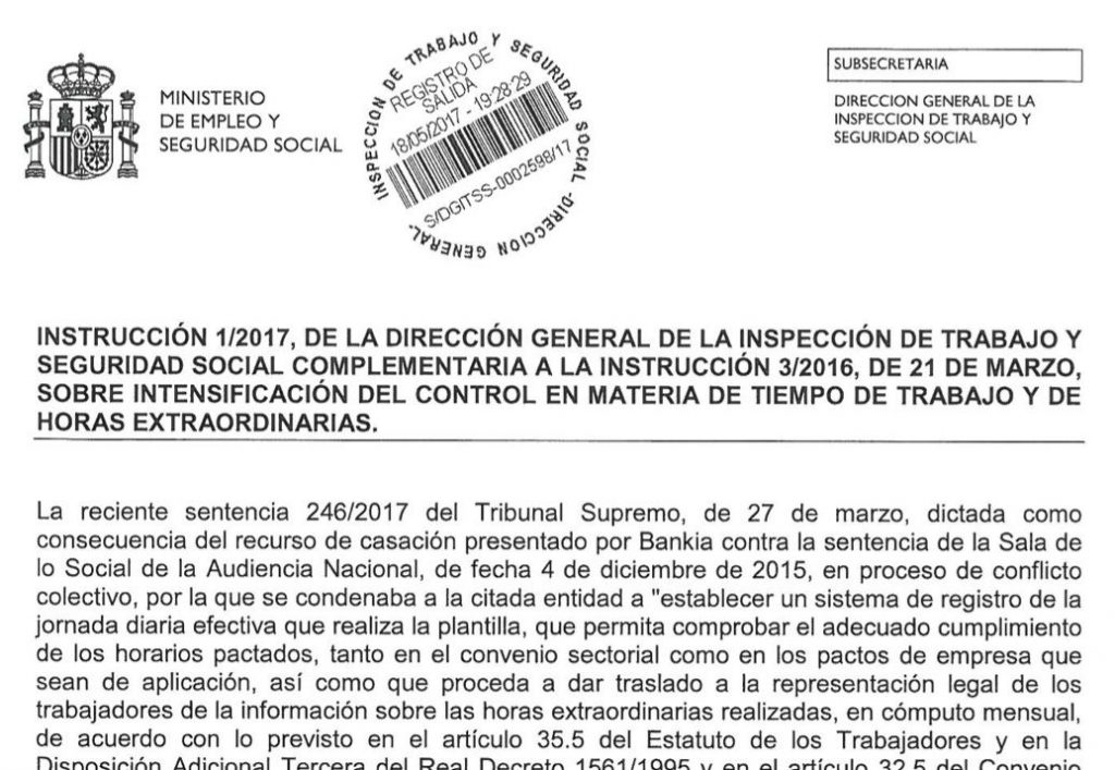 Así Es La Nueva Instrucción De La Inspección Sobre El Registro De La